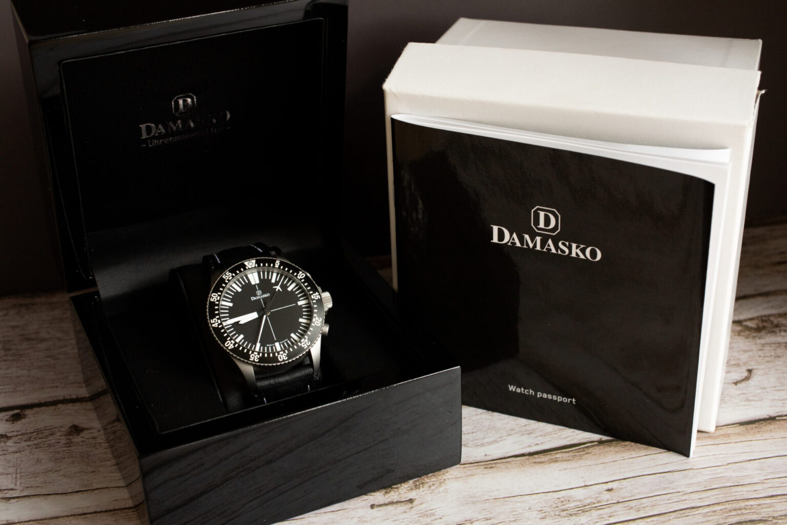 Damasko DC80 Chronograph Black Dial Watch